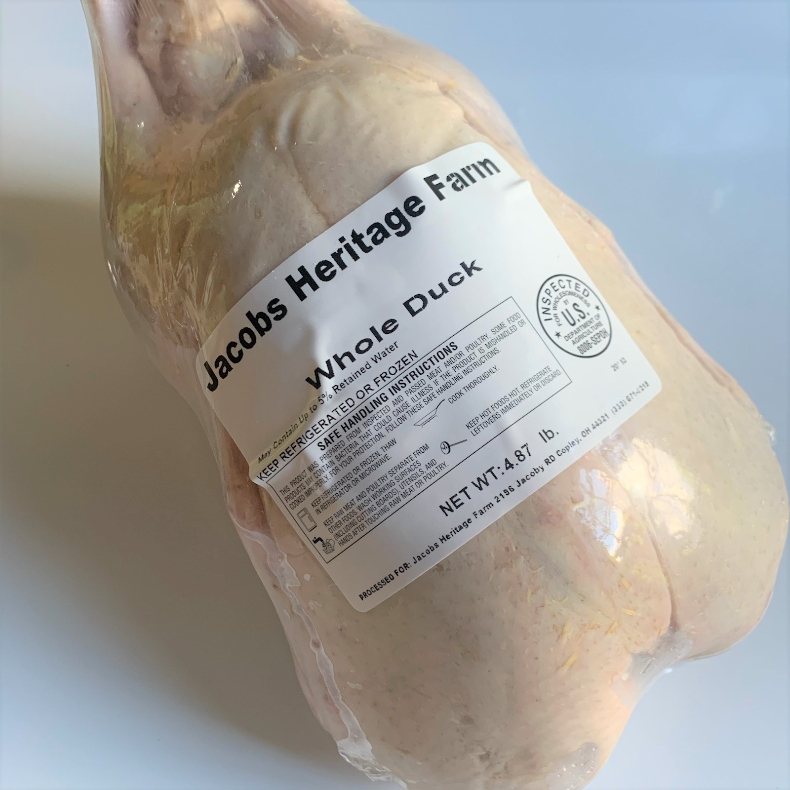 Current Meat Inventory - Jacobs Heritage Farm